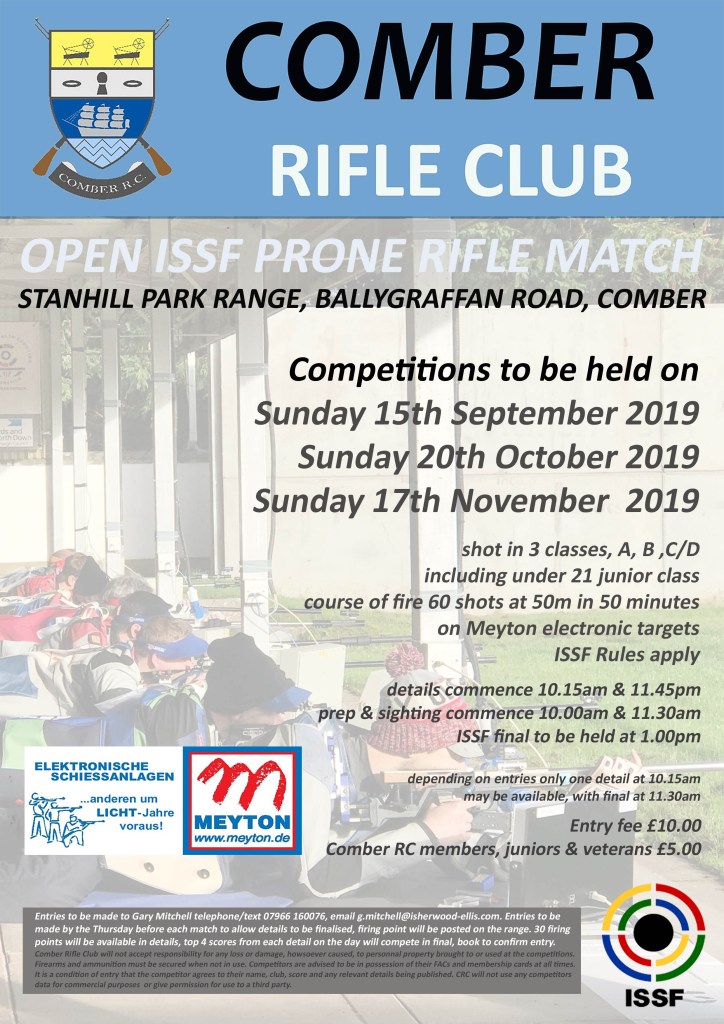Smallbore | Comber Rifle Club
